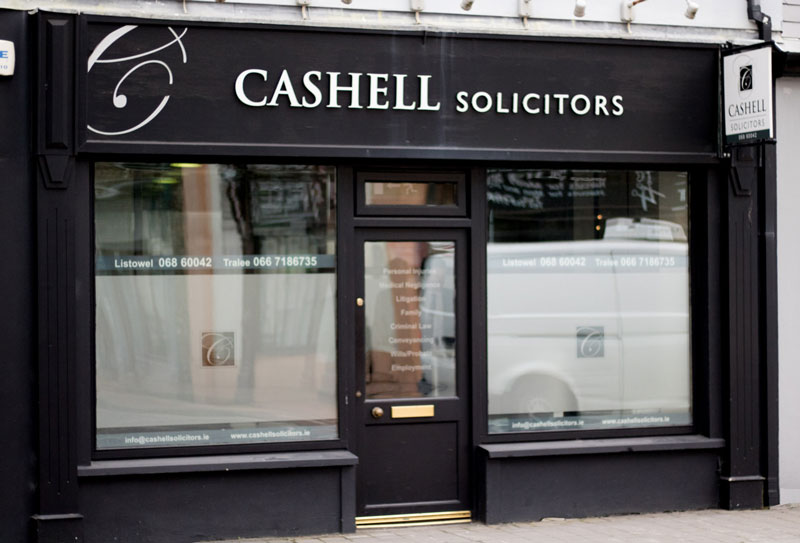 Cashell Solicitors Law Firm Tralee Listowel Co Kerry